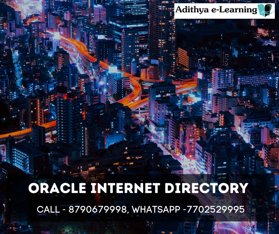 Oracle Internet Directory Online Training Placement Service Oracle Internet Directory Online Training Placement Service